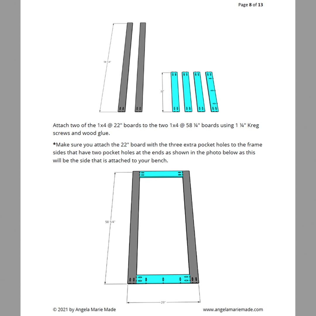 DIY Hall Tree Plans – shopangelamariemade